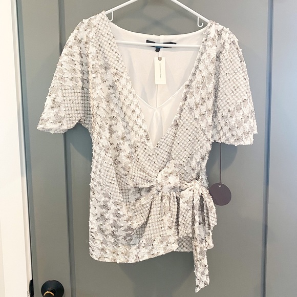 Anthropologie | Tops | Nwt Anthropologie Eva Franco Wrap Top | Poshmark
